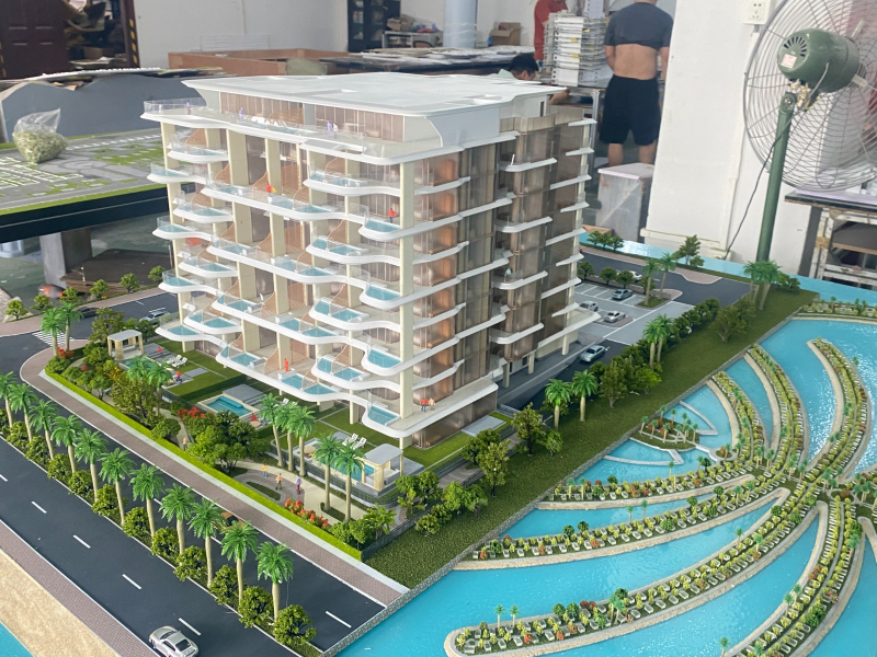 a display model for real estate development project